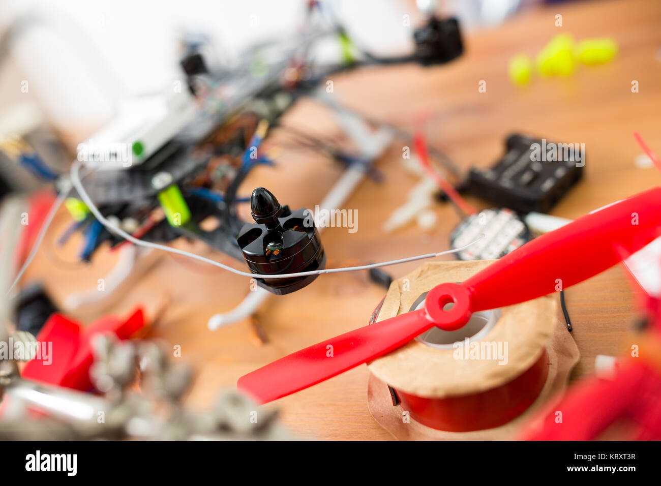 Building of drone Stock Photo - Alamy