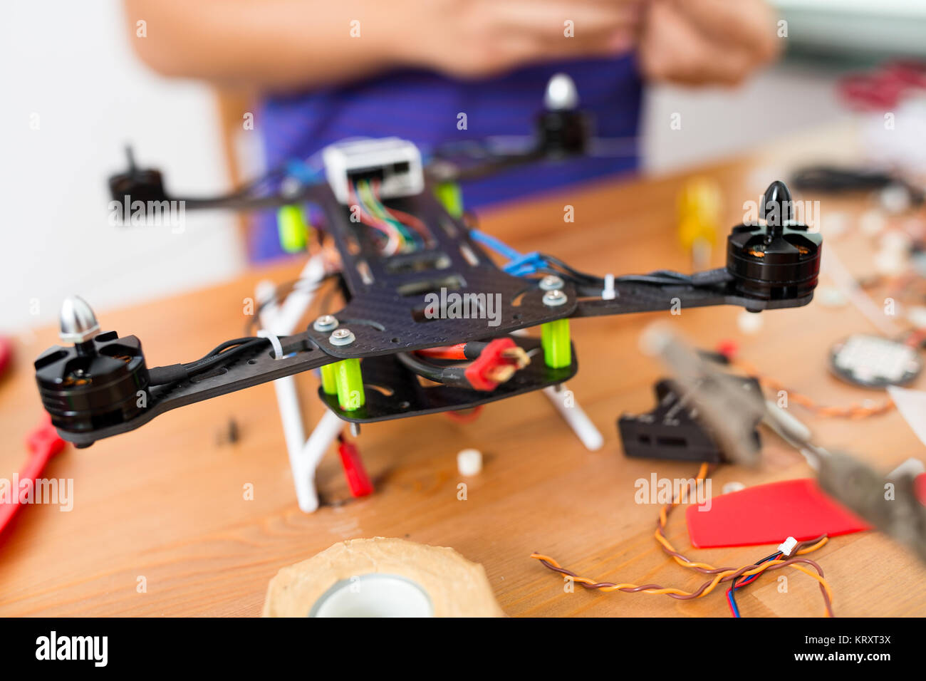 Installation of drone Stock Photo - Alamy