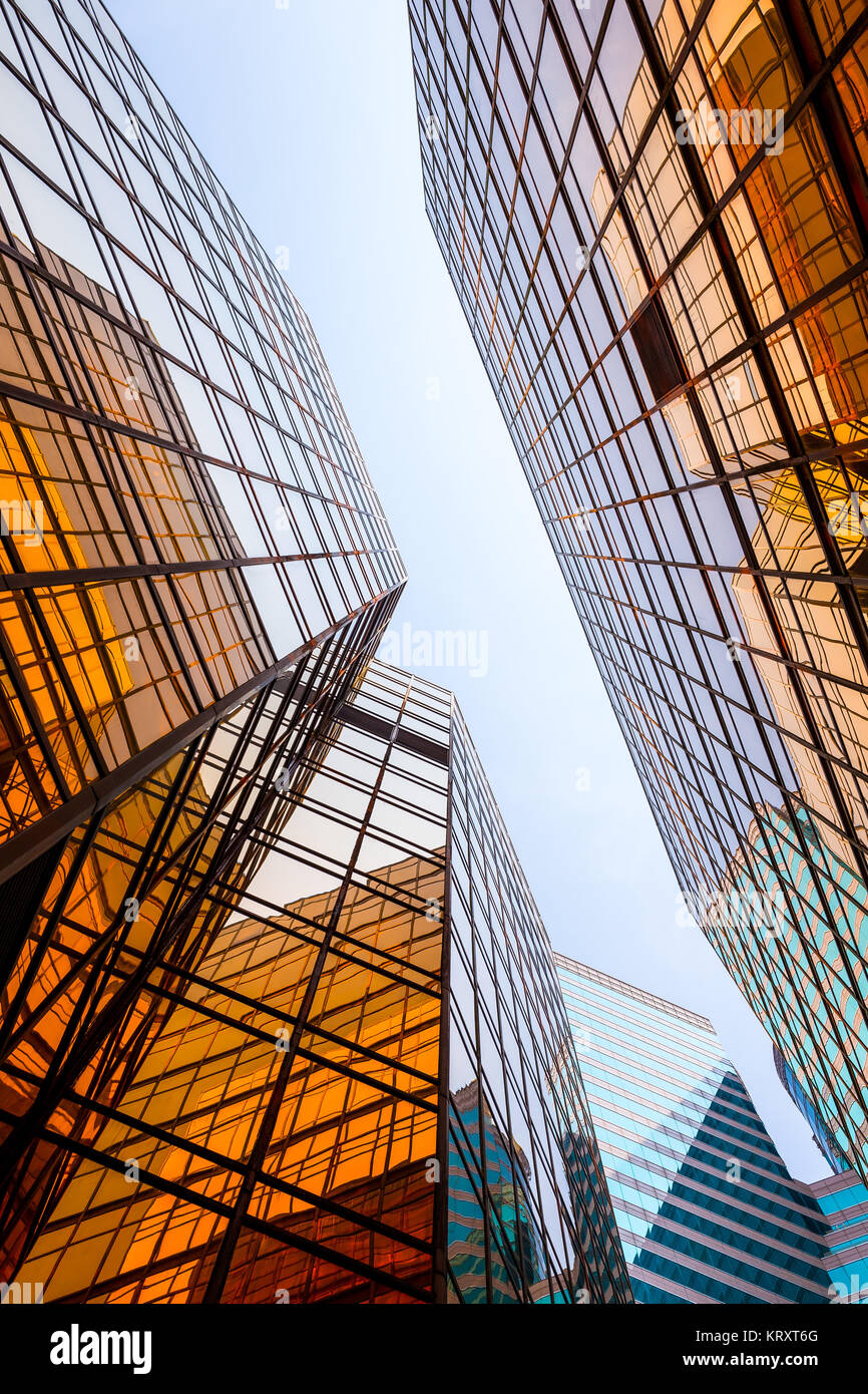 Business building from low angle Stock Photo - Alamy
