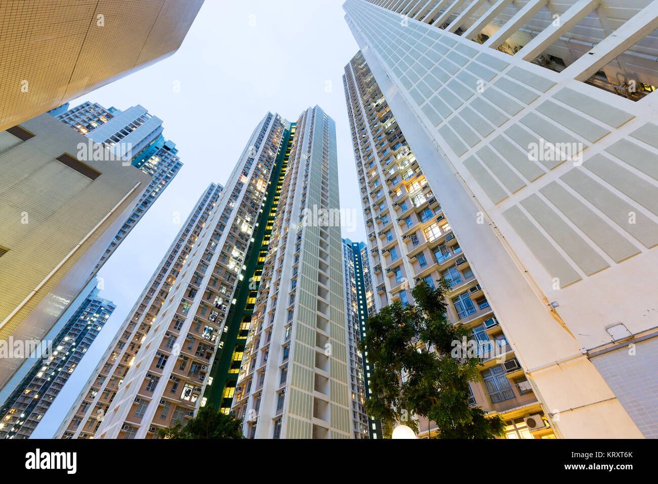 Building from low angle Stock Photo - Alamy