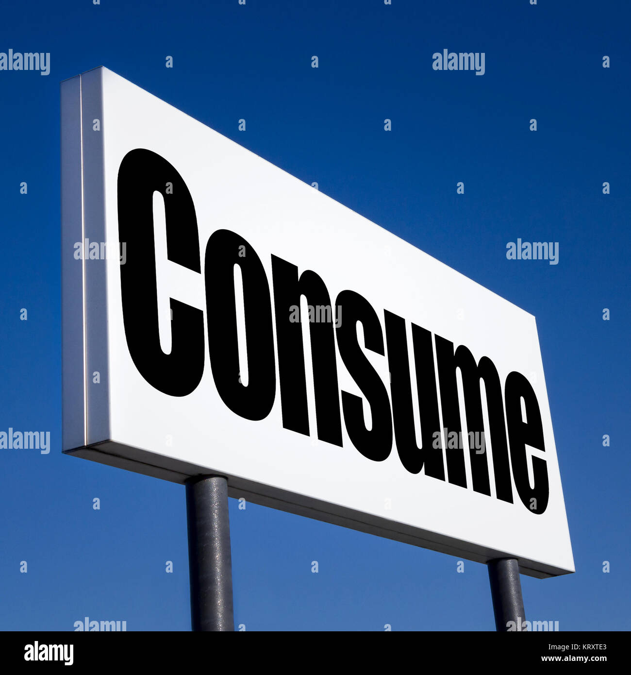 Order to consume Stock Photo - Alamy