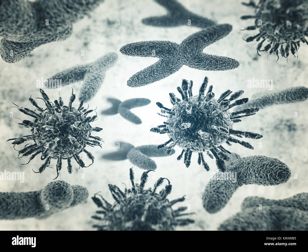 Chromosomes, gene mutation, genetic code 3D rendering Stock Photo - Alamy