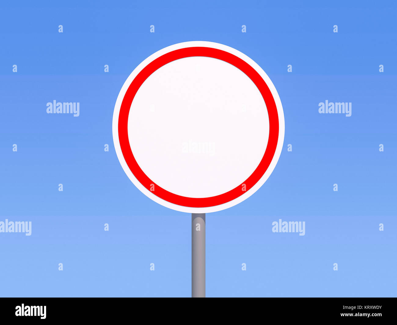 High resolution road sign for art work. 3D rendering Stock Photo - Alamy