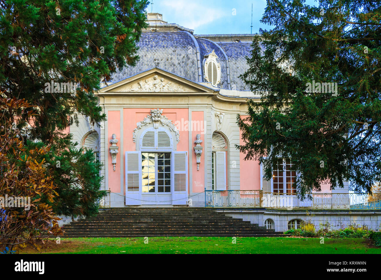 Â castle benrath in dusseldorf-benrath,germany Stock Photo - Alamy