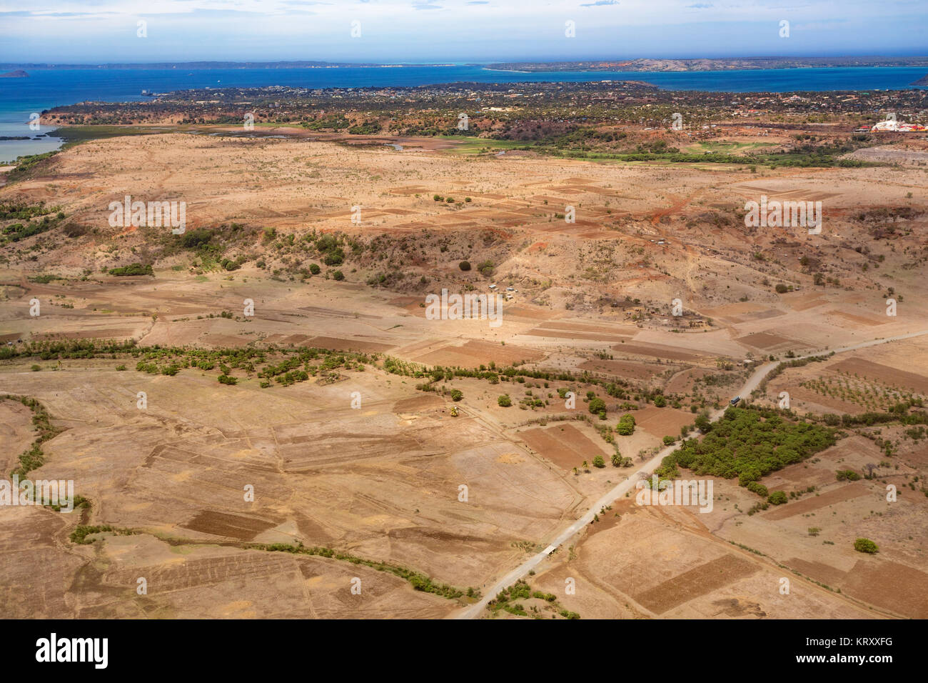 view of the earth landscape, Madagascar coast Stock Photo - Alamy