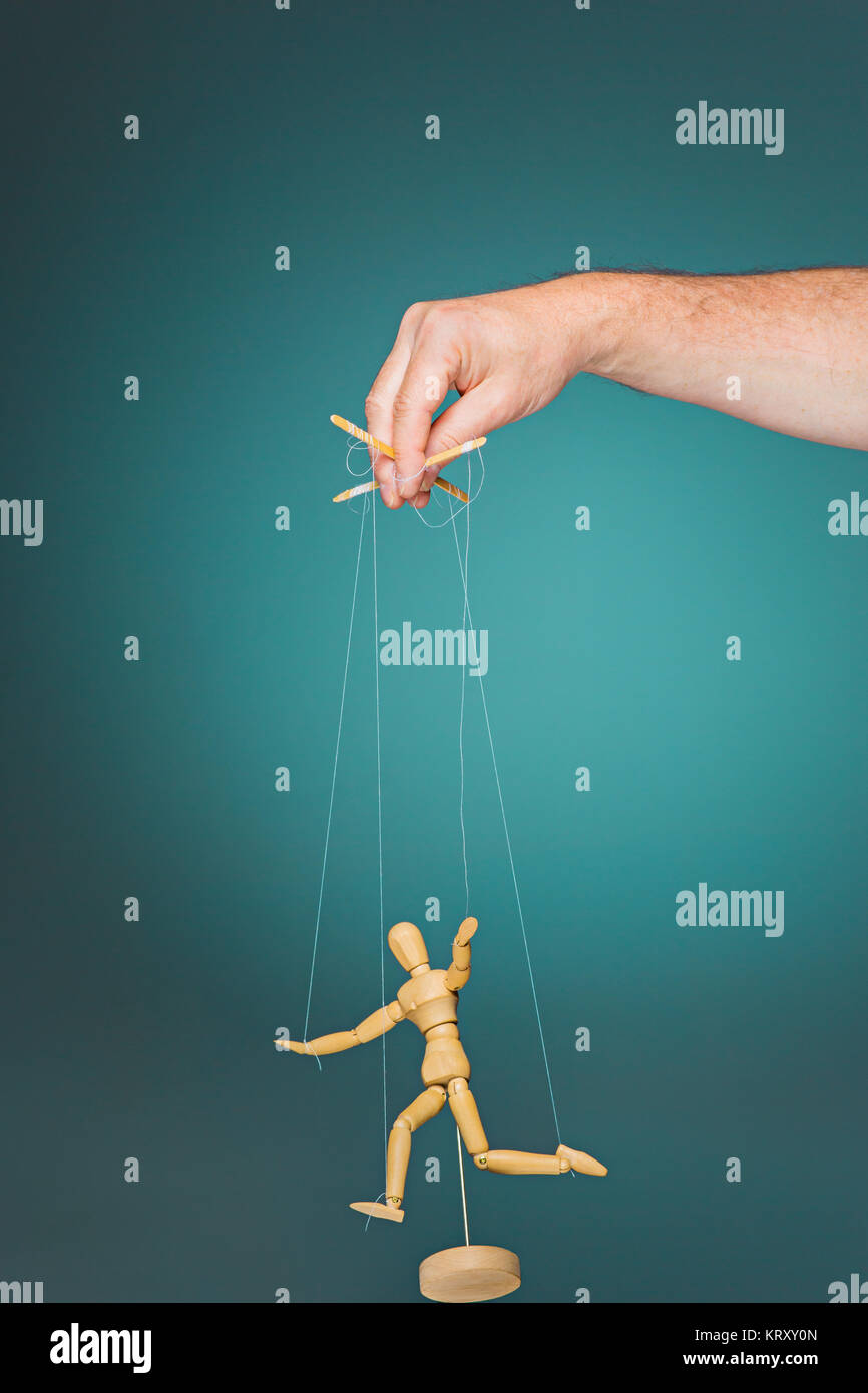 Hand Controlled Doll High Resolution Stock Photography and Images - Alamy