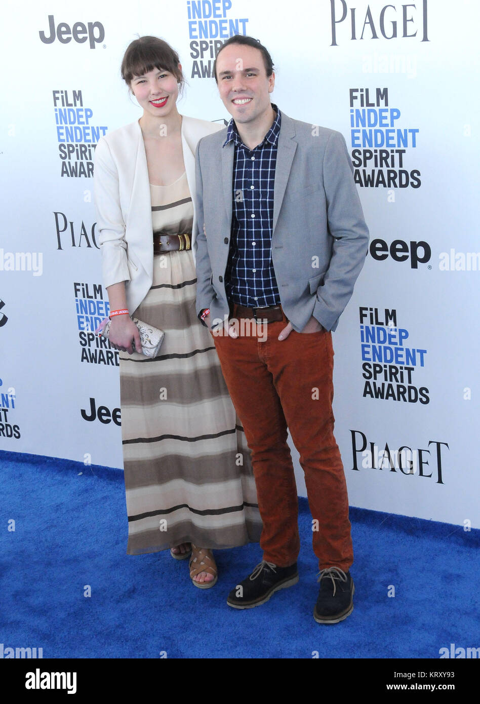 SANTA MONICA, CA - FEBRUARY 25: Cinematographer Zach Kuperstein (R) and ...