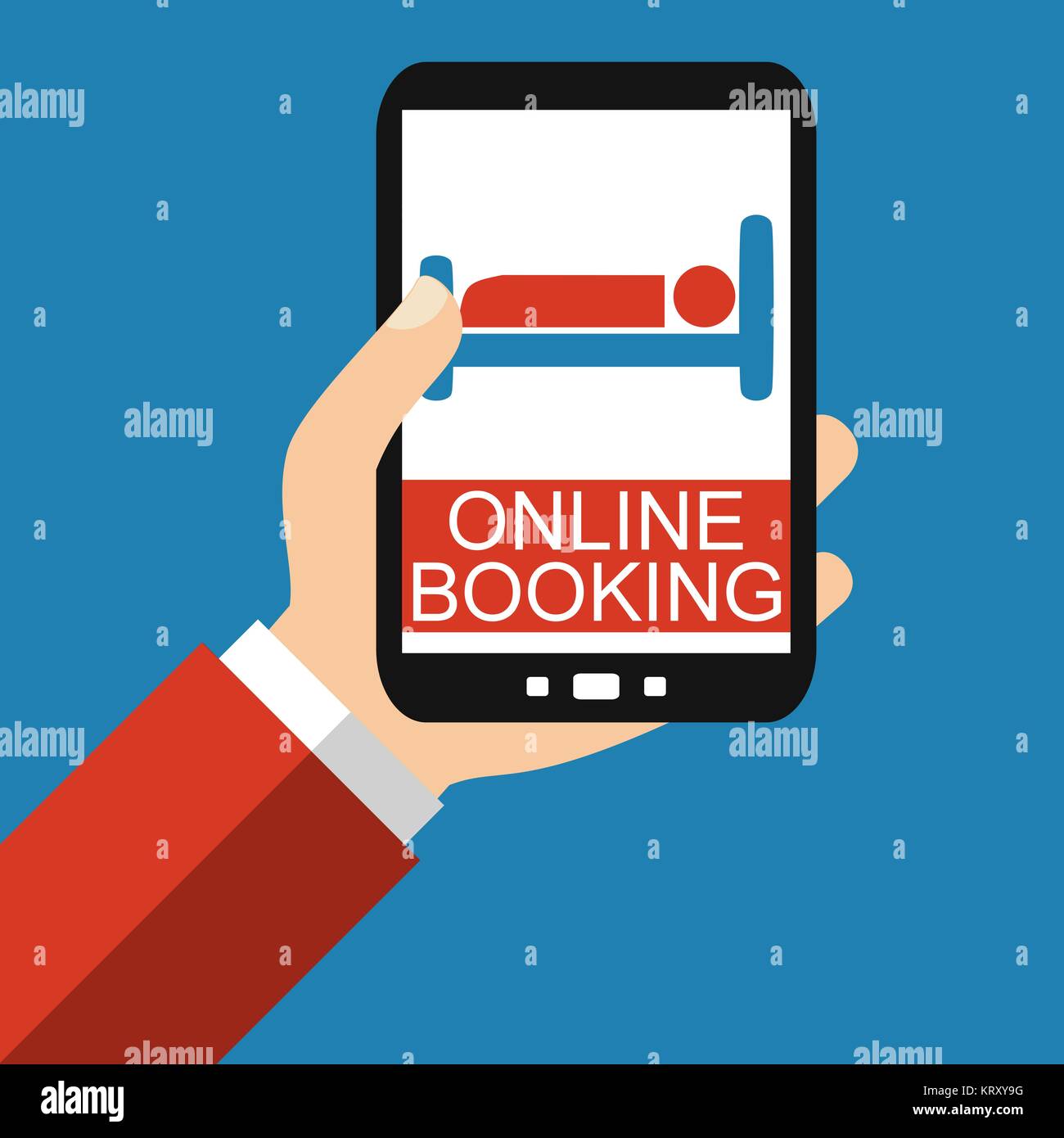 Hotel booking app homepage hi-res stock photography and images - Alamy