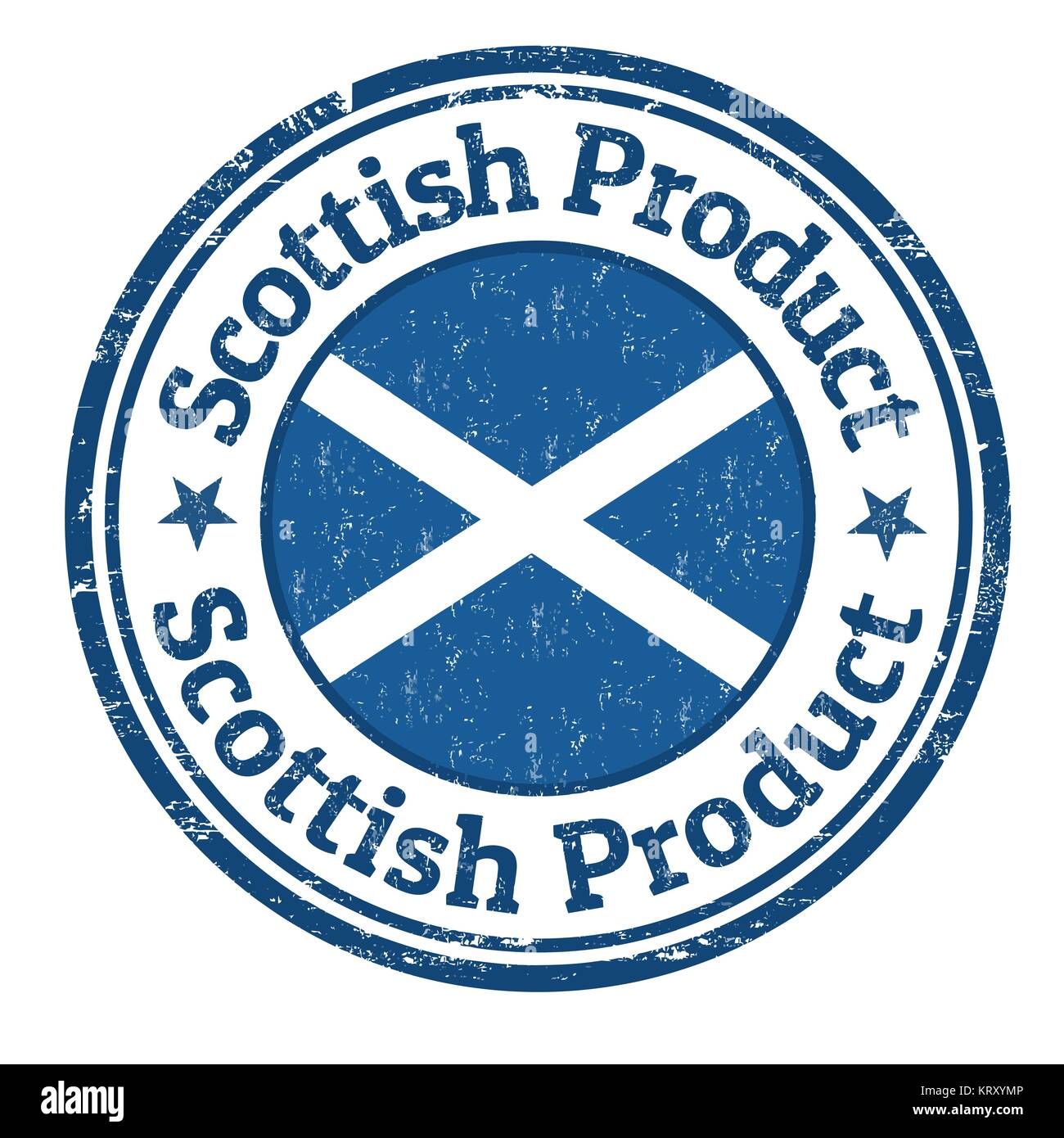 Scottish product grunge rubber stamp on white background, vector ...