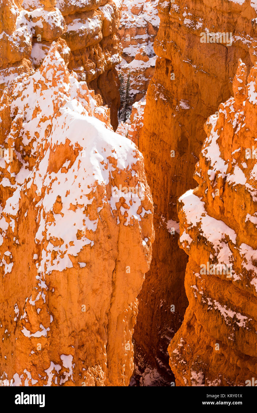 Deep Crevass Bryce Canyon National Park Rock Spires Stock Photo - Alamy