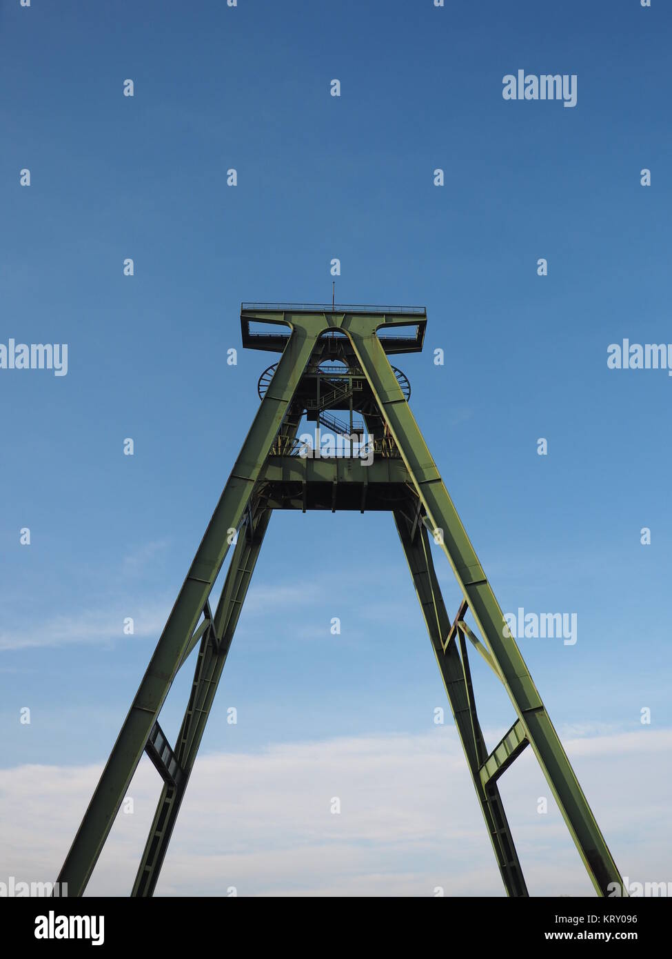 coal-mining tower lohberg colliery pit ii Stock Photo - Alamy
