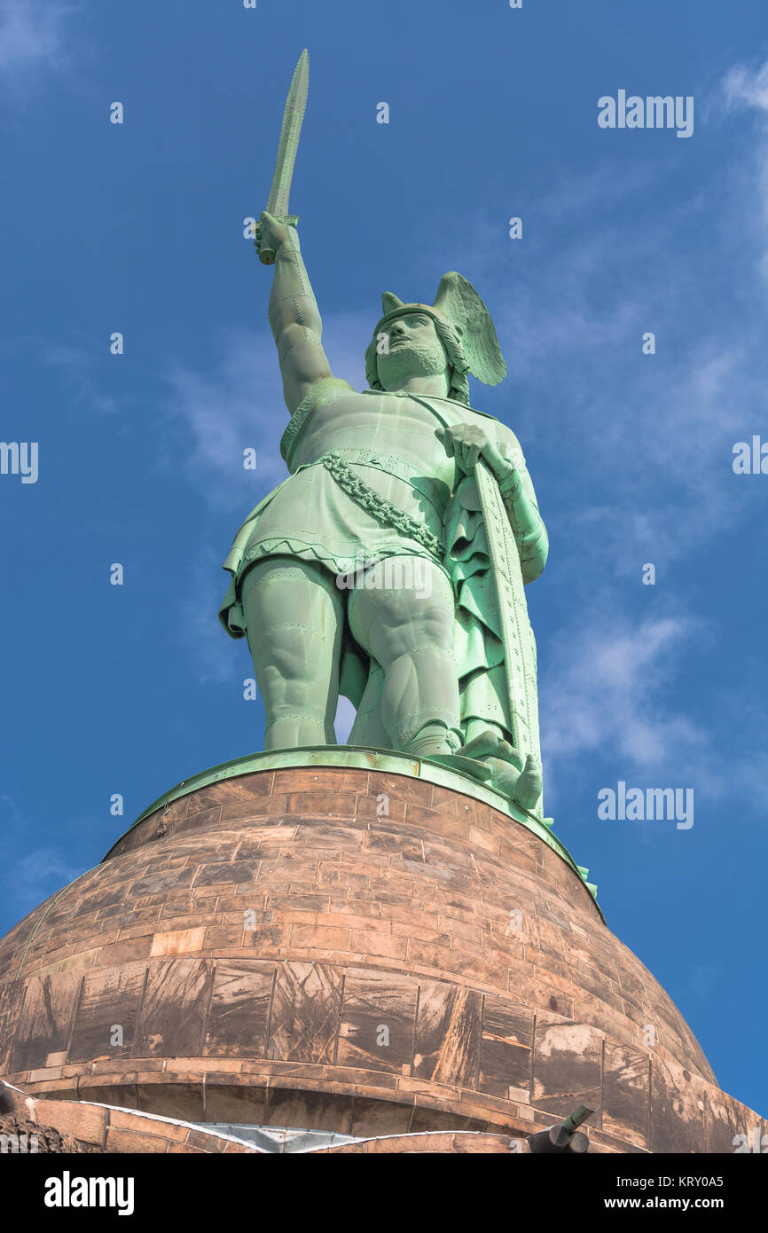 Monument And Statue Of Hermann Arminius High Resolution Stock ...