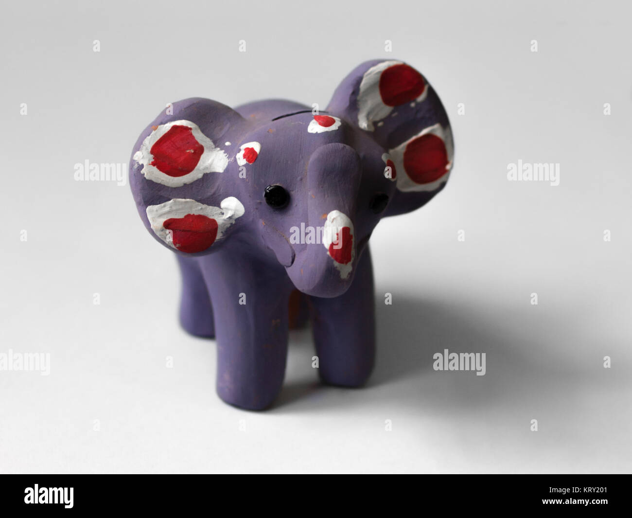 PURPLE ELEPHANT TOY Stock Photo - Alamy