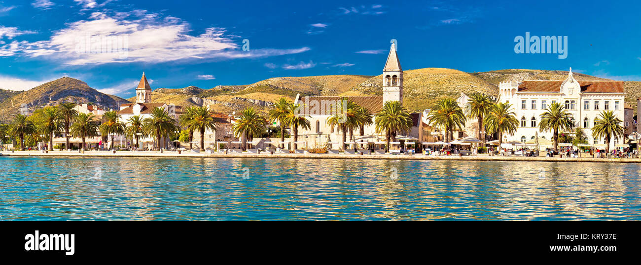 Trogir UNESCO world heritage site panoramic Stock Photo - Alamy