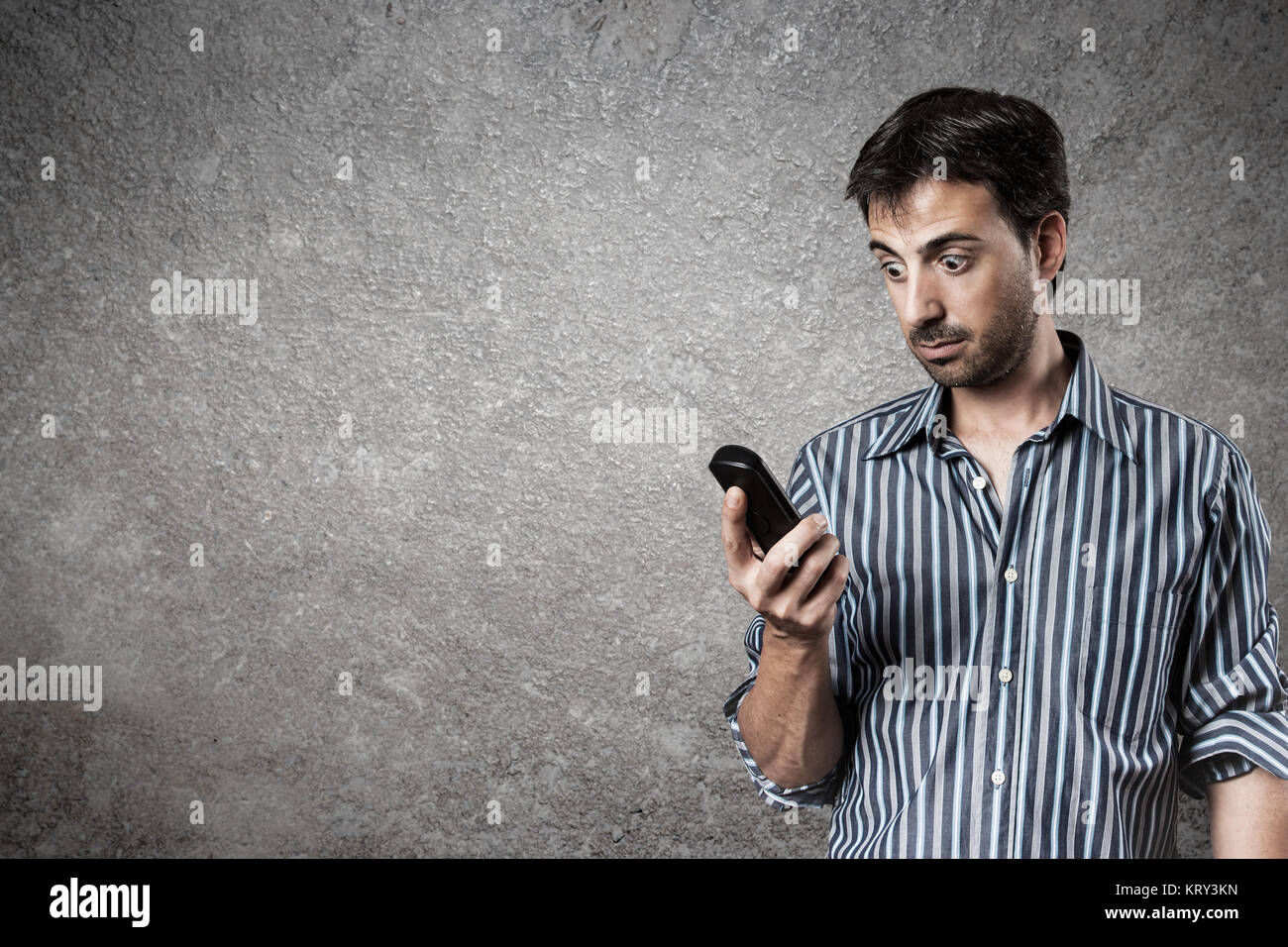 Image joyful surprised man hi-res stock photography and images - Alamy
