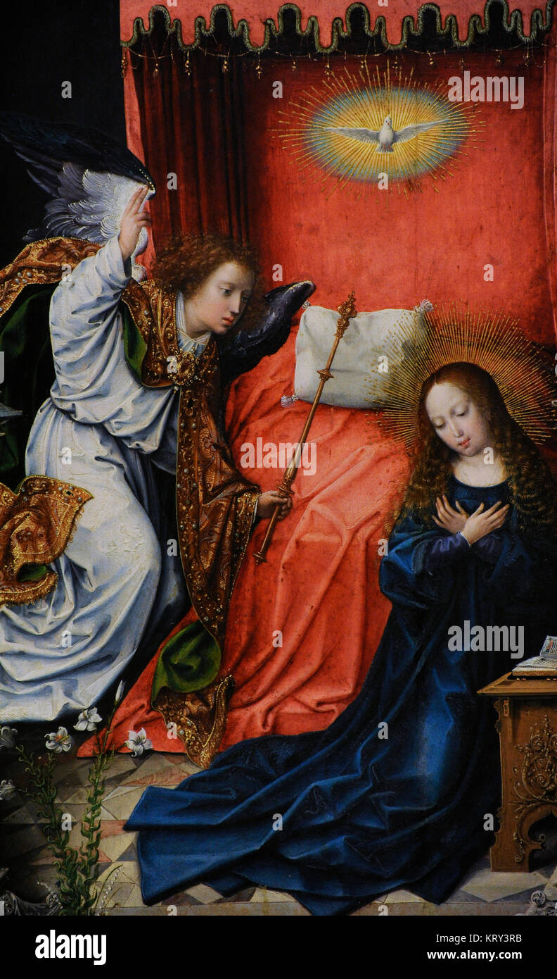 Annunciation to the blessed virgin mary hi-res stock photography and ...