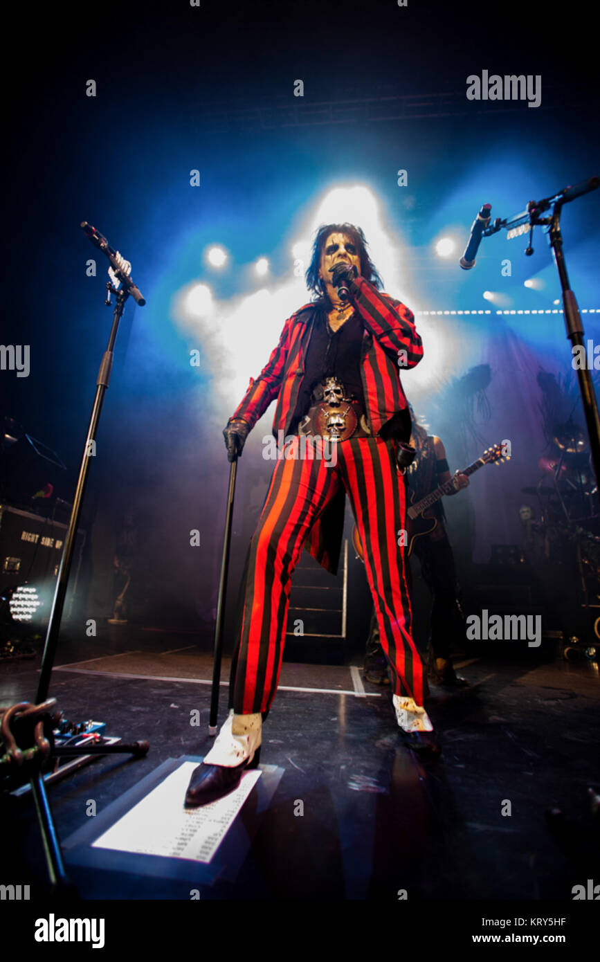 The American singer, songwriter and musician Alice Cooper performs a ...