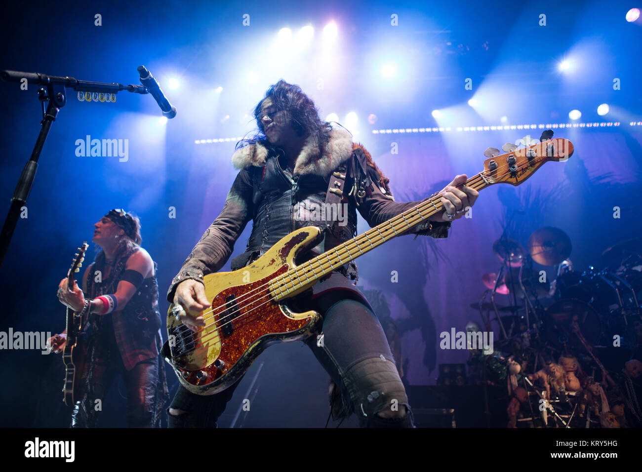 The American singer, songwriter and musician Alice Cooper performs a ...