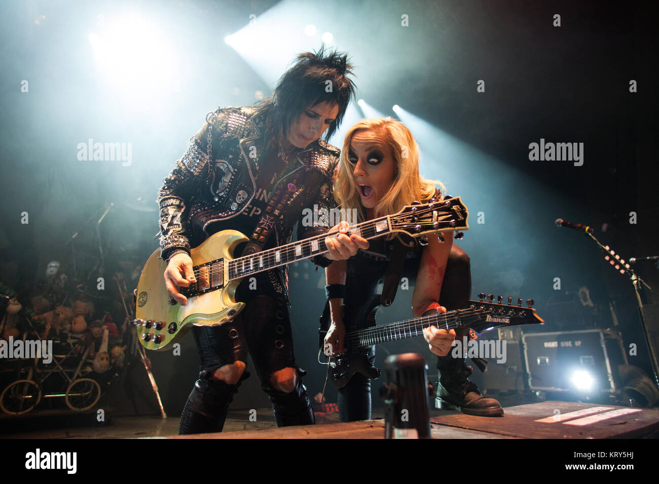 Alice Cooper And Tommy Henriksen High Resolution Stock Photography and ...