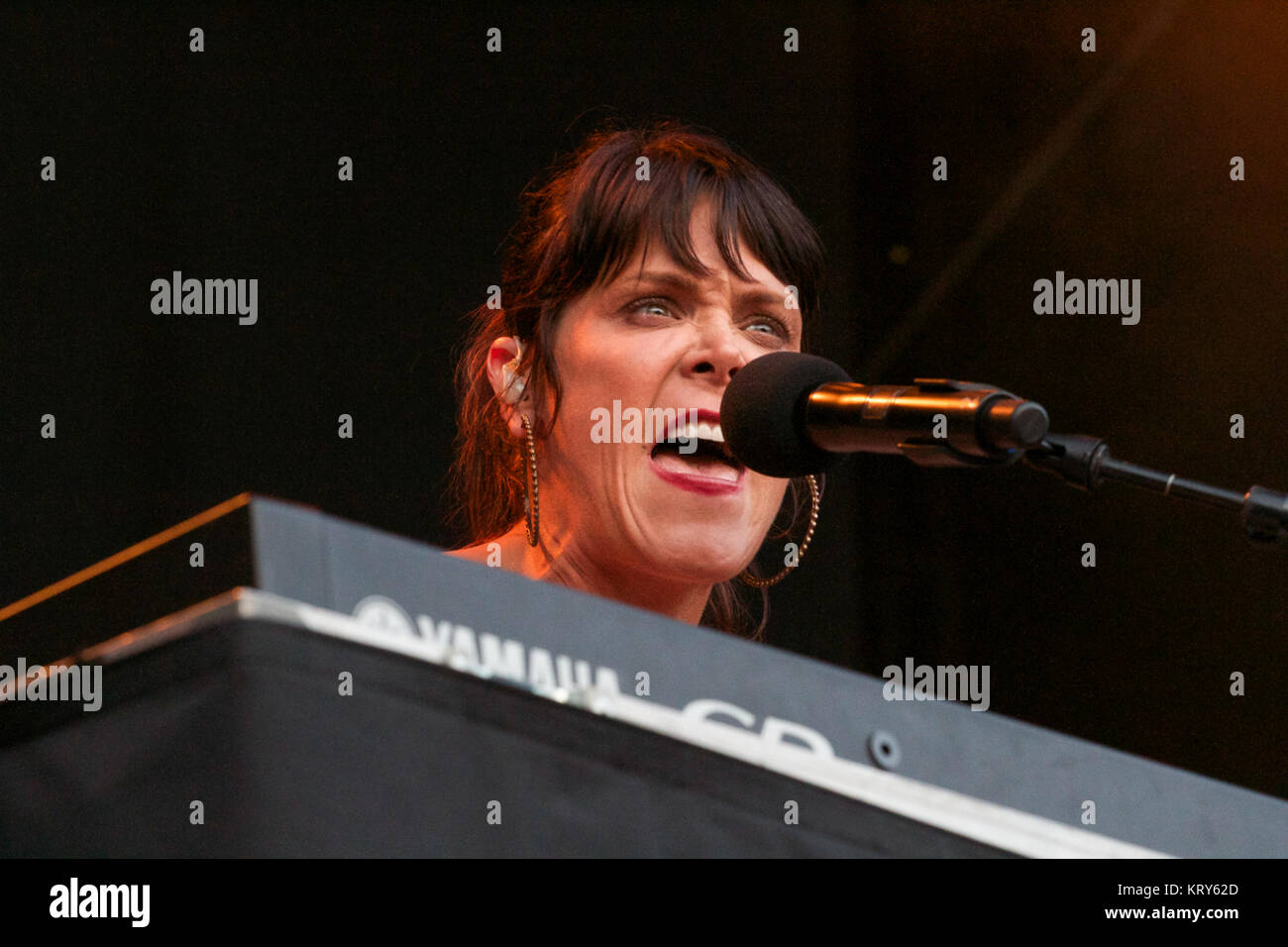 The American singer, songwriter and musician Beth Hart performs a live ...