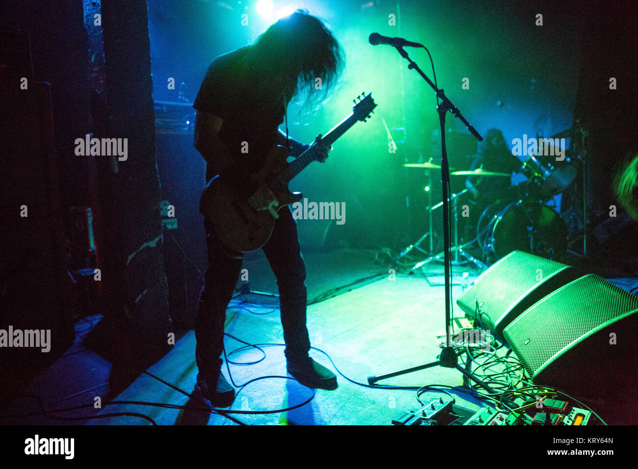 The American doom and sludge metal band Black Cobra performs a live ...