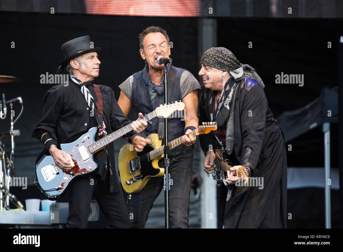The American singer, songwriter and musician Bruce Springsteen performs ...