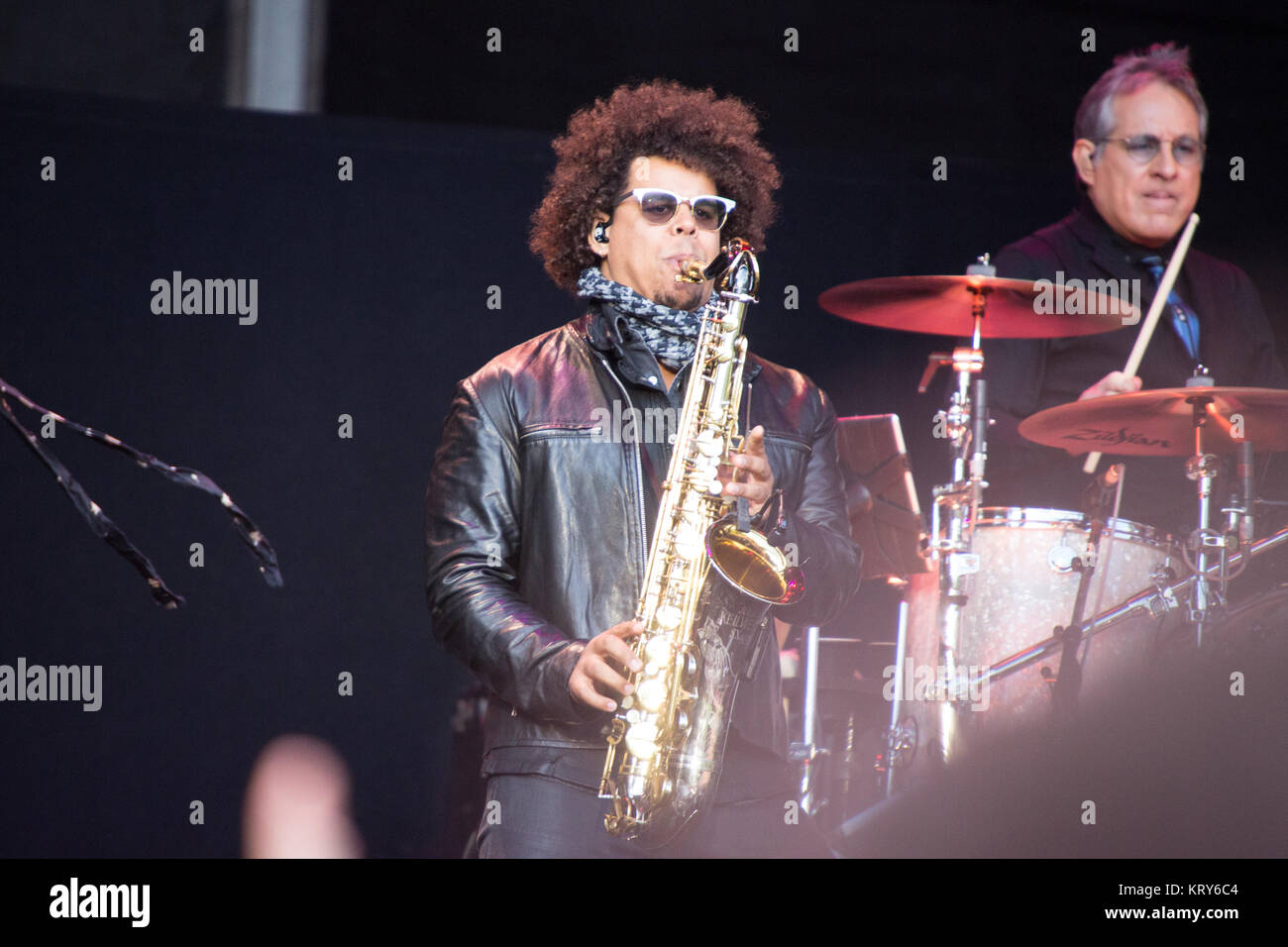 The American singer, songwriter and musician Bruce Springsteen performs ...