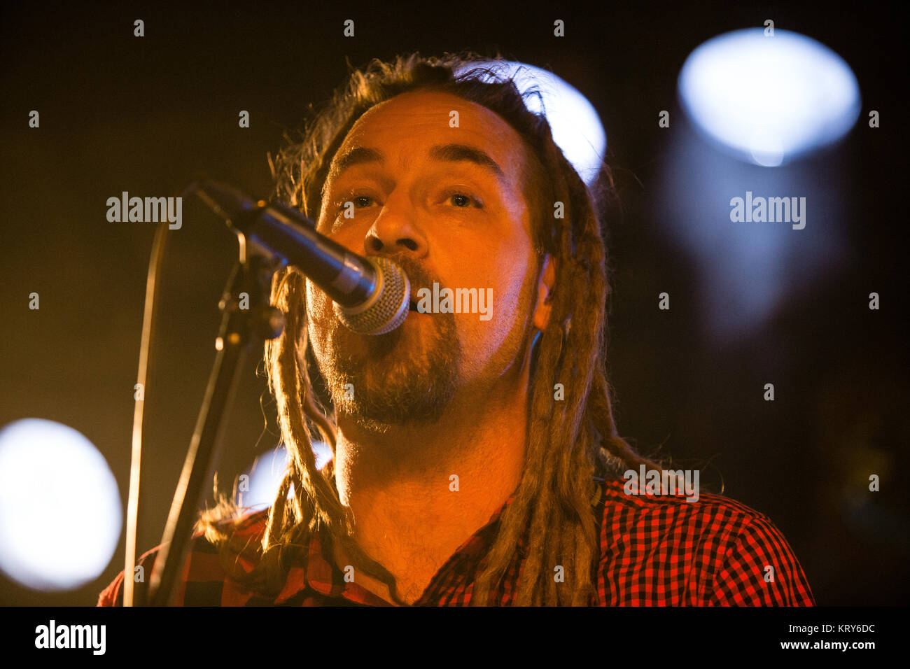 The Swedish punk-rock band Charta 77 performs a live concert at John ...