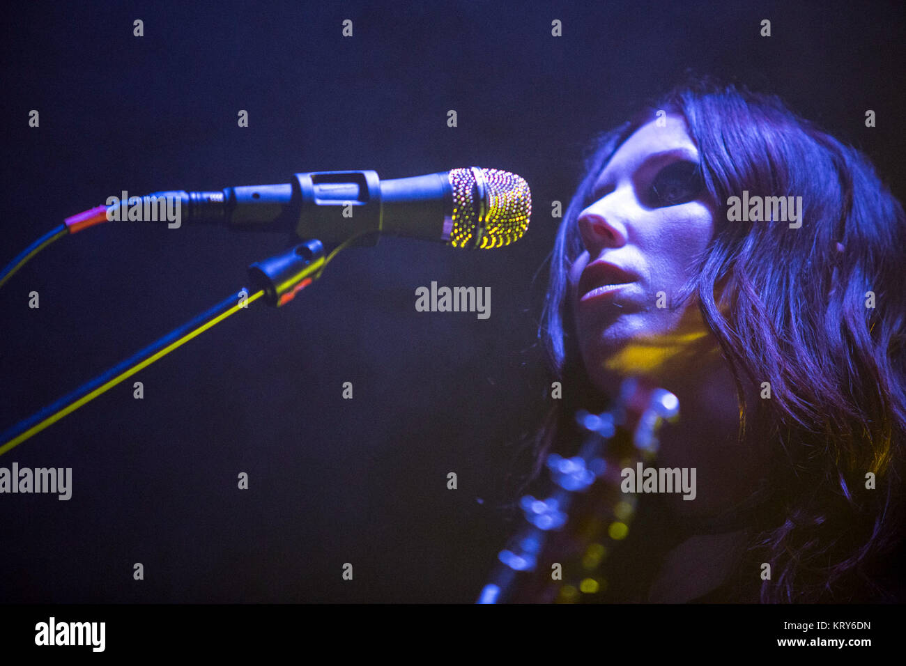 The American singer, songwriter and musician Chelsea Wolfe performs a ...