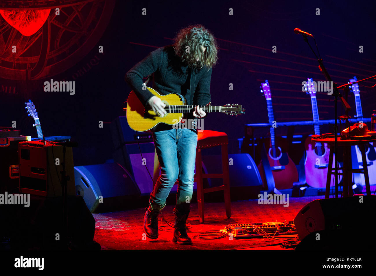 The American singer, songwriter and guitarist Chris Cornell performs a ...
