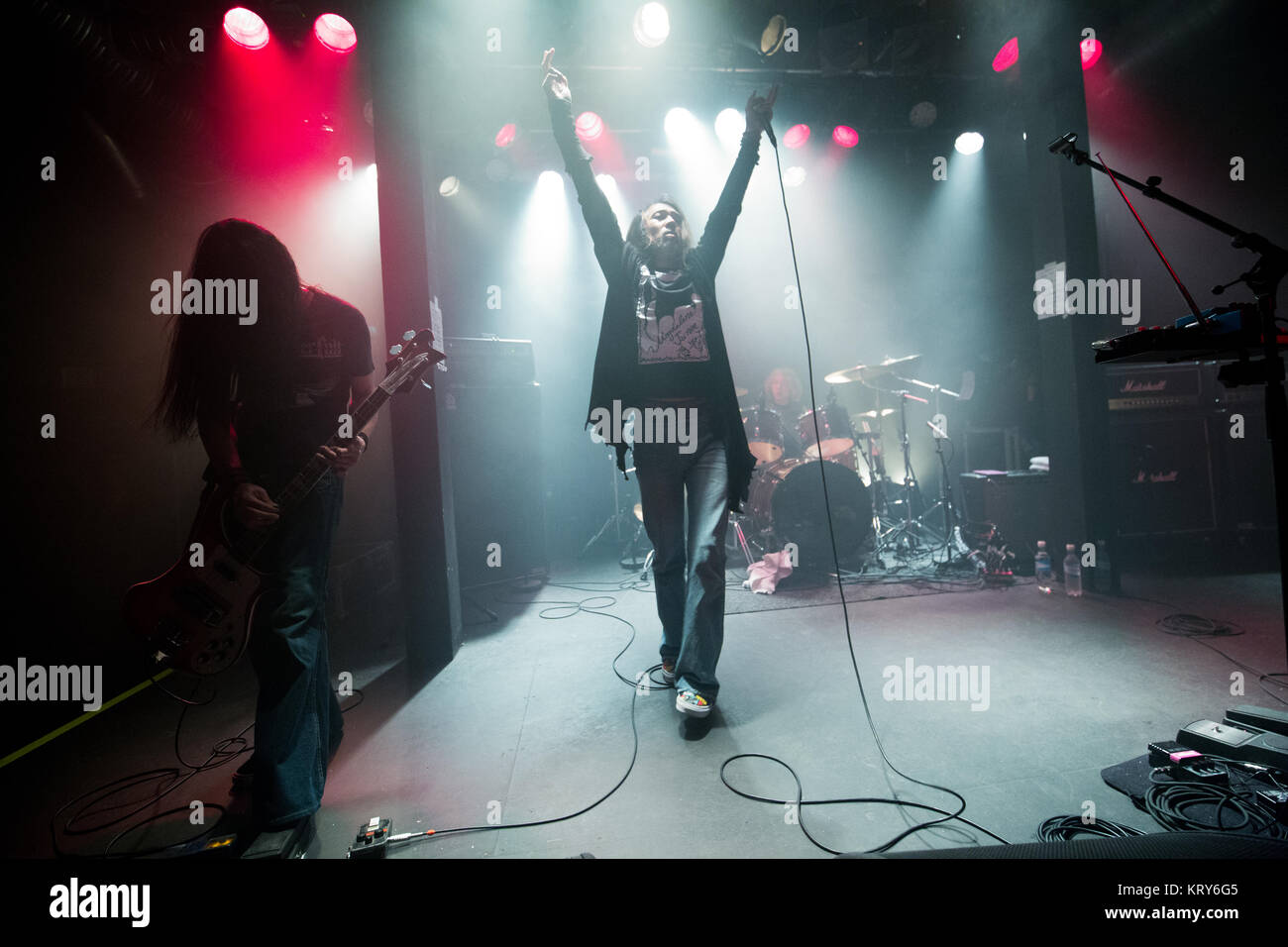 Norway, Oslo - October 11, 2017. The Japanese doom metal band Church of ...