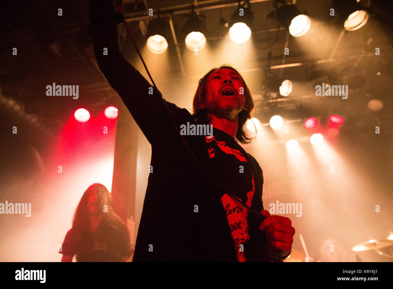 Norway, Oslo - October 11, 2017. The Japanese doom metal band Church of ...