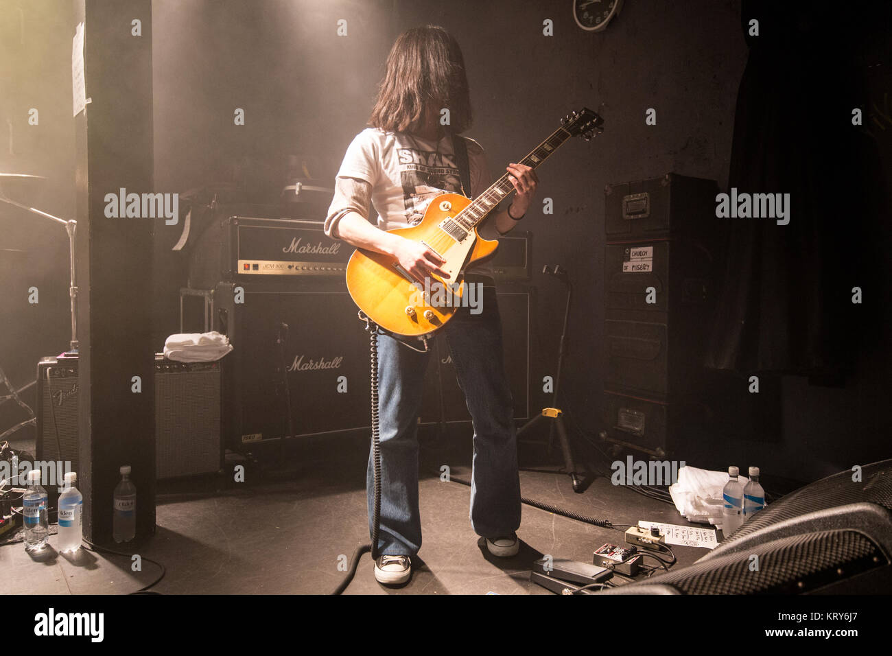 Norway, Oslo - October 11, 2017. The Japanese doom metal band Church of ...