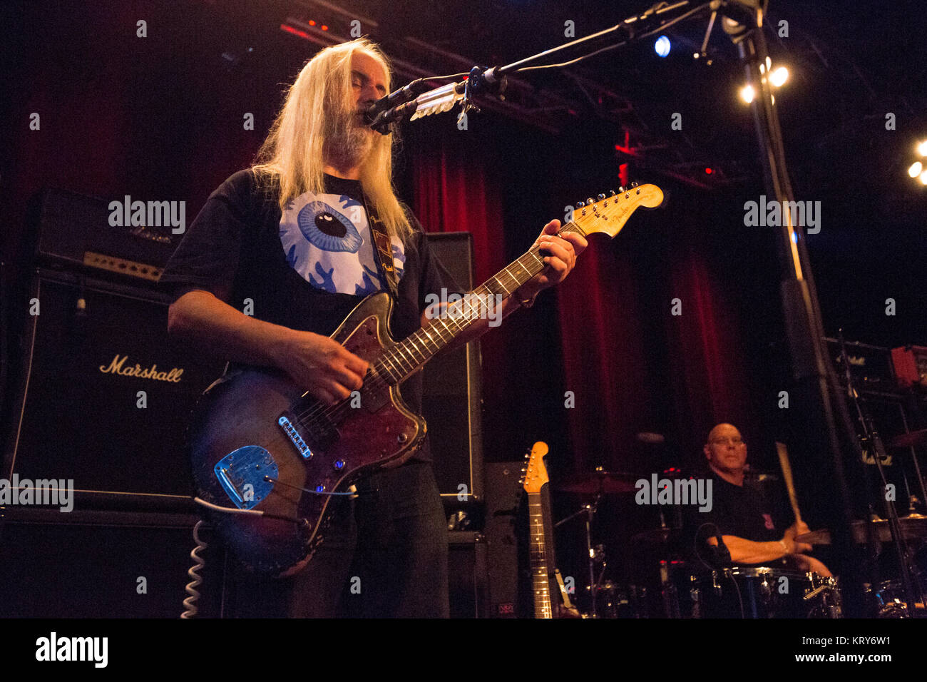 The American rock band Dinosaur Jr. performs a live concert at Vulkan ...