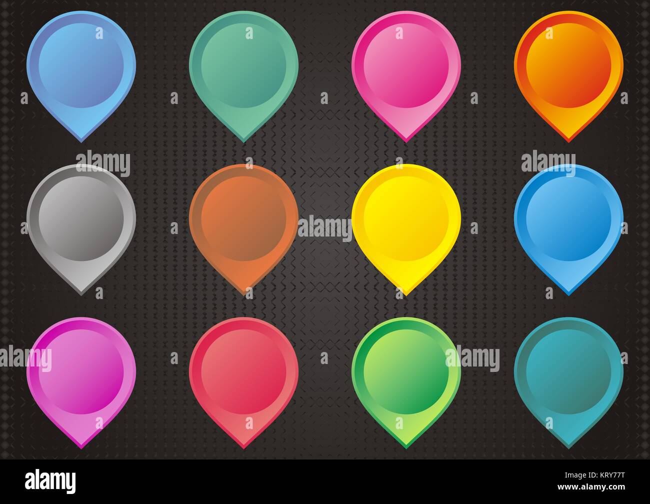 Green map pointer house icon hi-res stock photography and images - Alamy