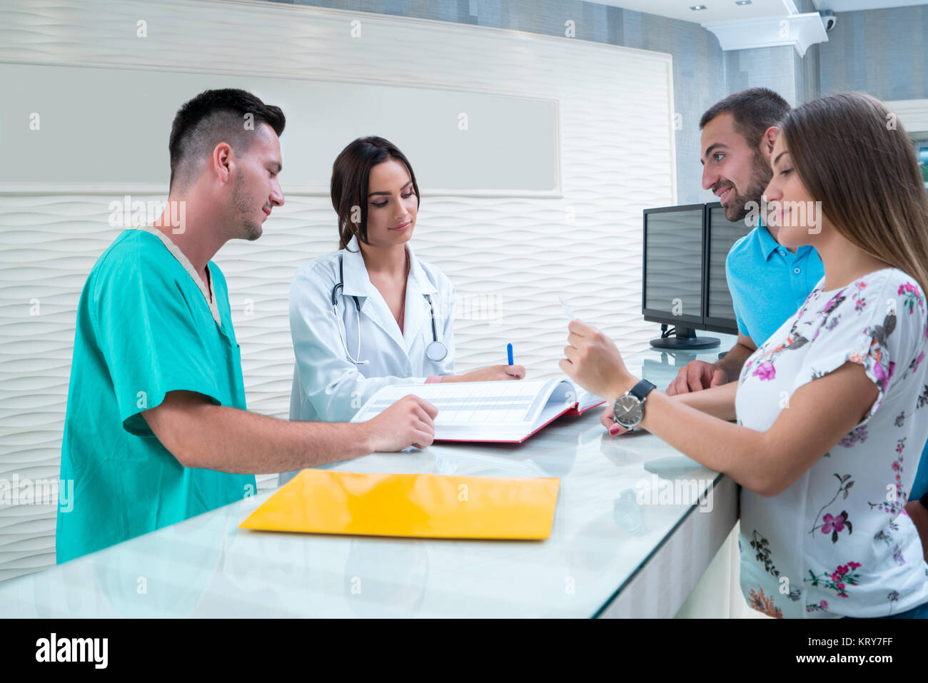 Group of dentist students practicing Stock Photo - Alamy