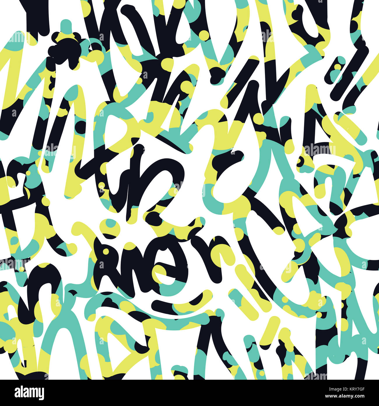 Vector tags seamless pattern Stock Photo - Alamy