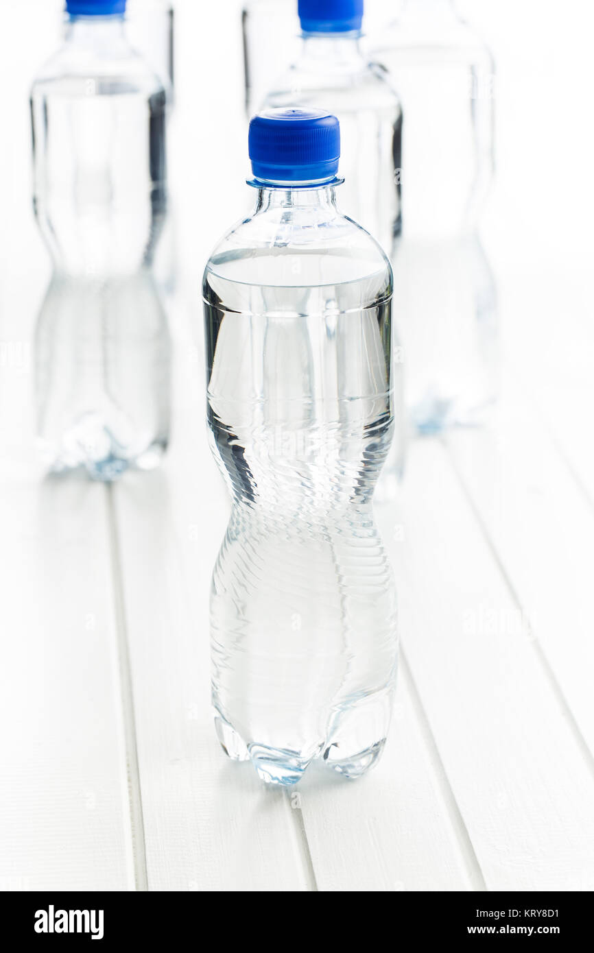 Small plastic water bottle Stock Photo - Alamy