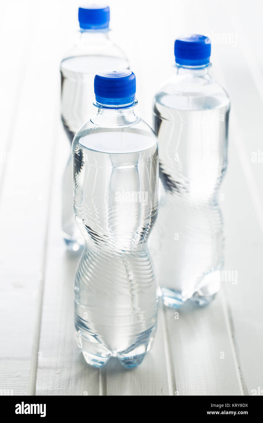 Small plastic water bottle Stock Photo - Alamy