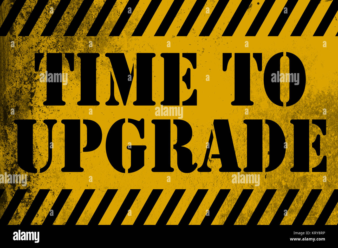 Time update sign grunge hi-res stock photography and images - Alamy