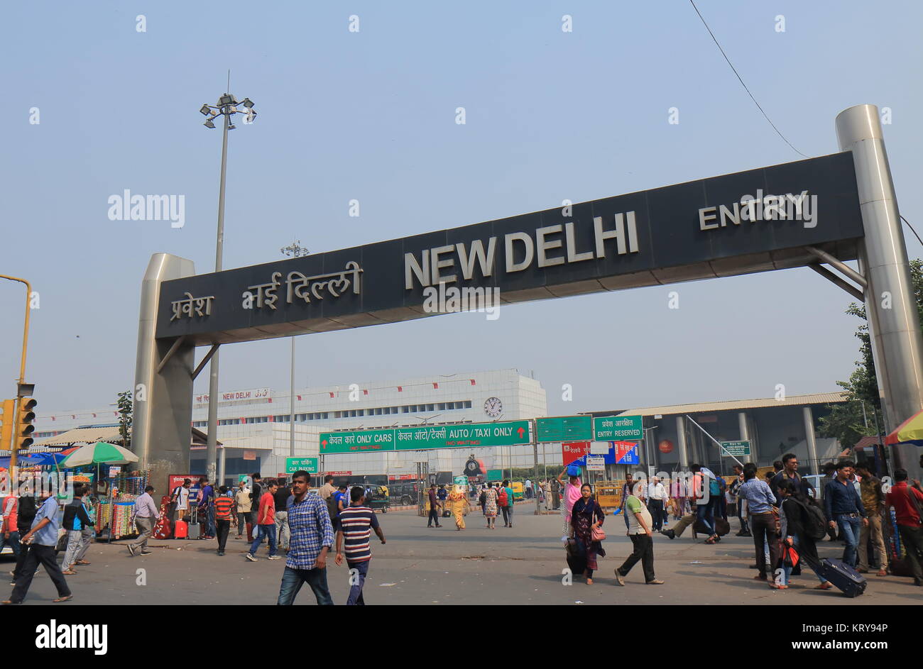 New delhi railway station hi-res stock photography and images - Alamy