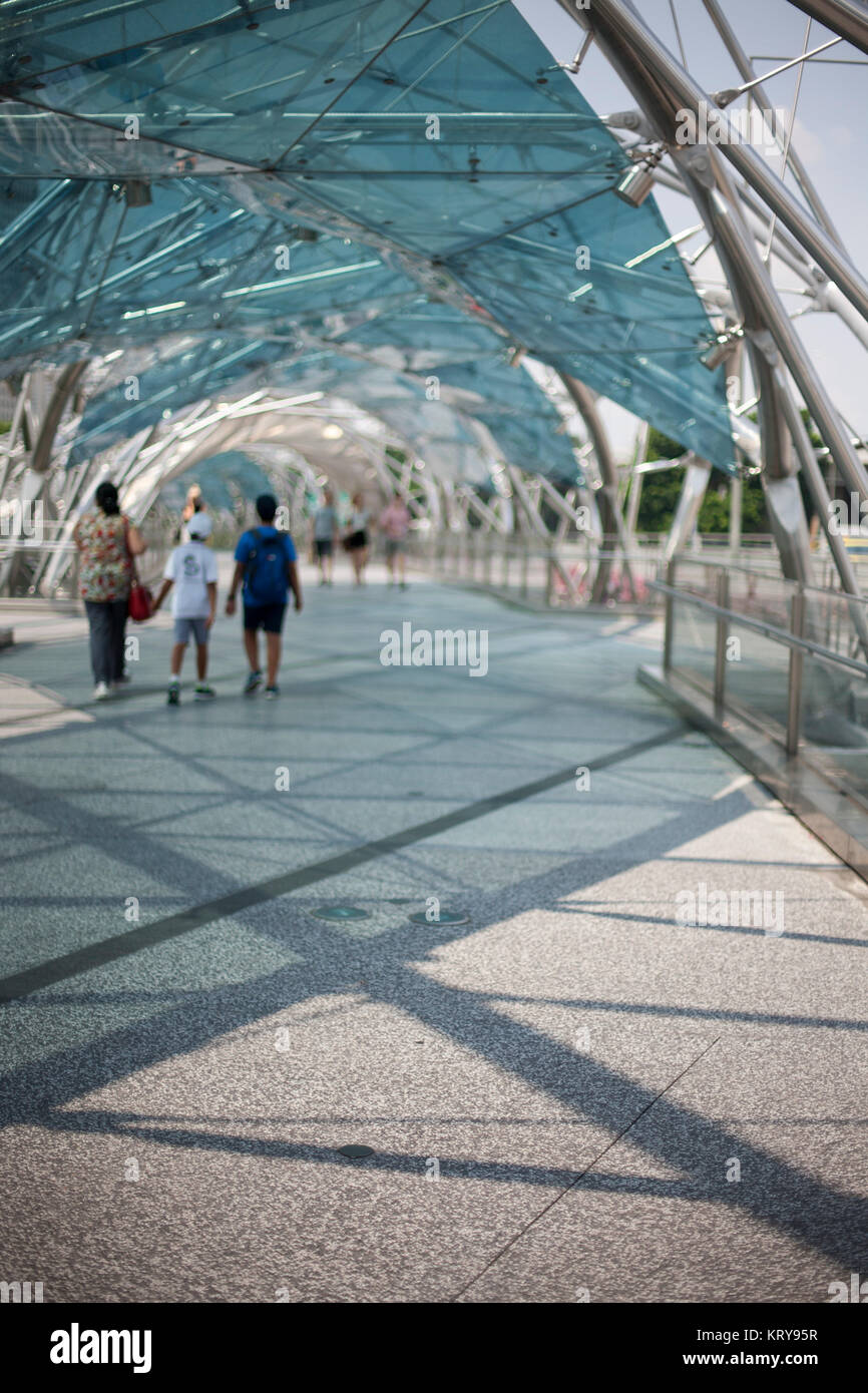 Ceiling bridge footbridge hi-res stock photography and images - Alamy