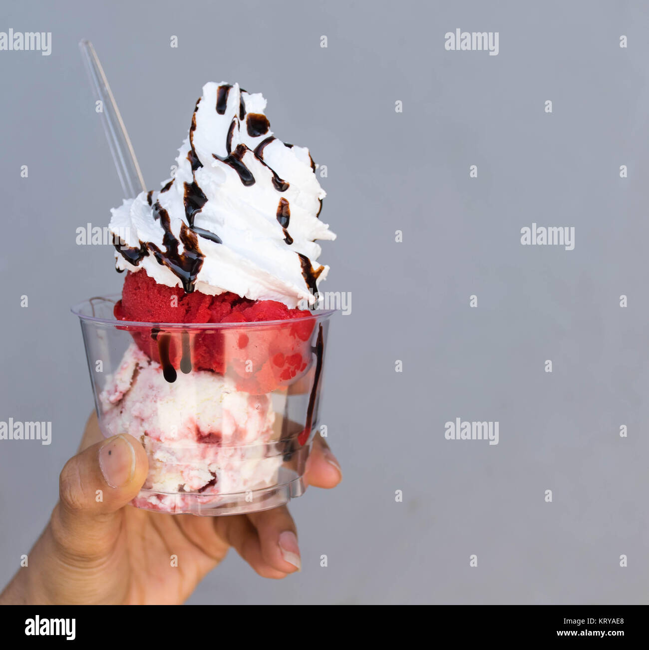 ice cream in summer for relax Stock Photo - Alamy