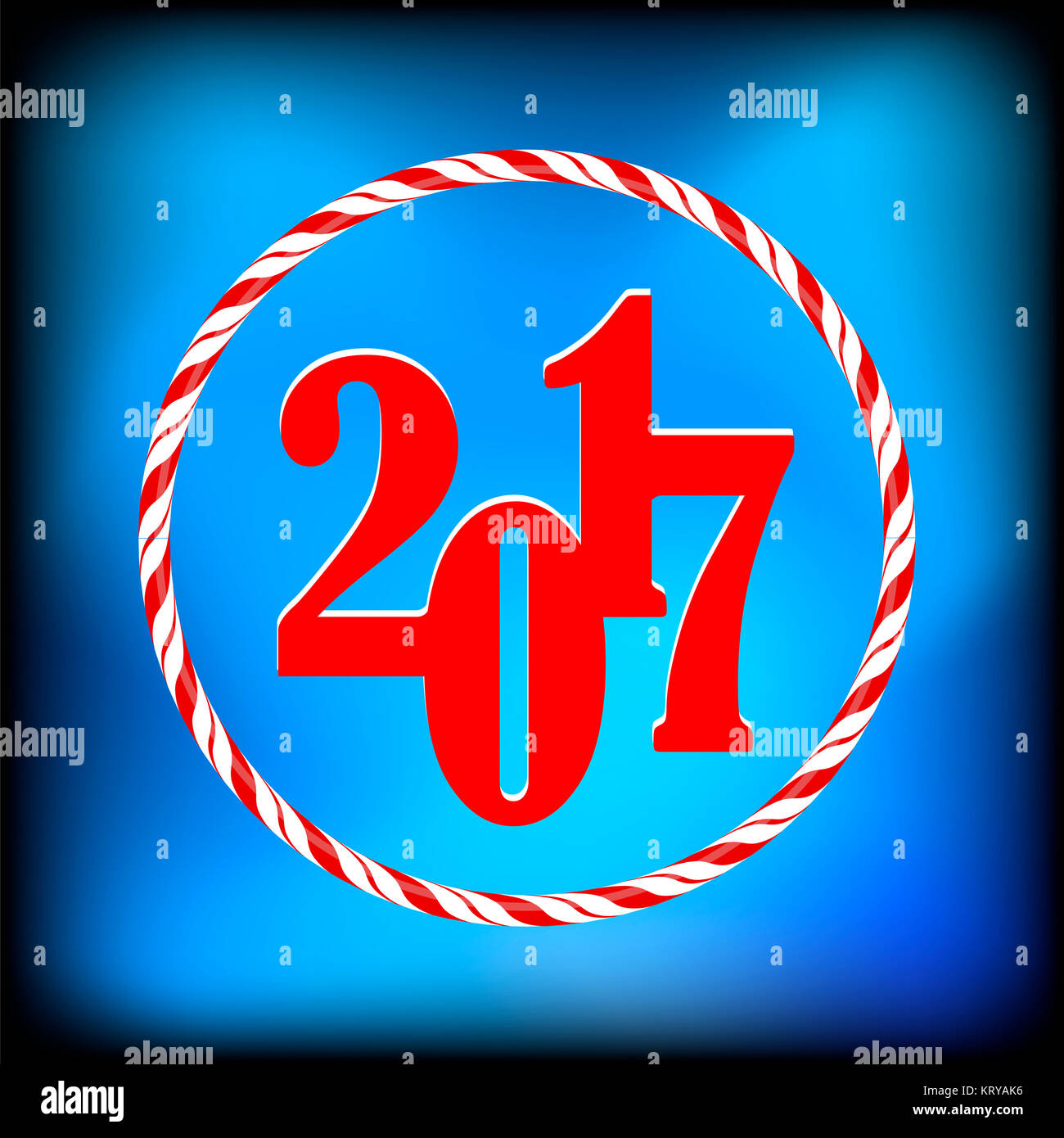 Christmas Blue Gradient Background Stock Photo - Alamy