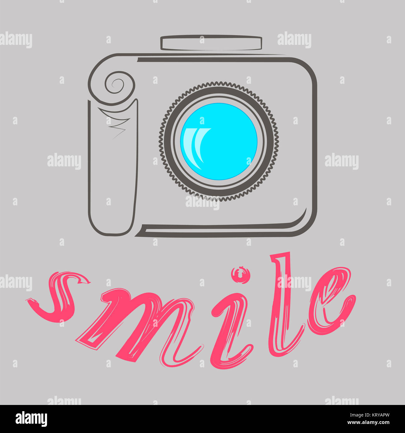Digital Camera Poster Stock Photo - Alamy