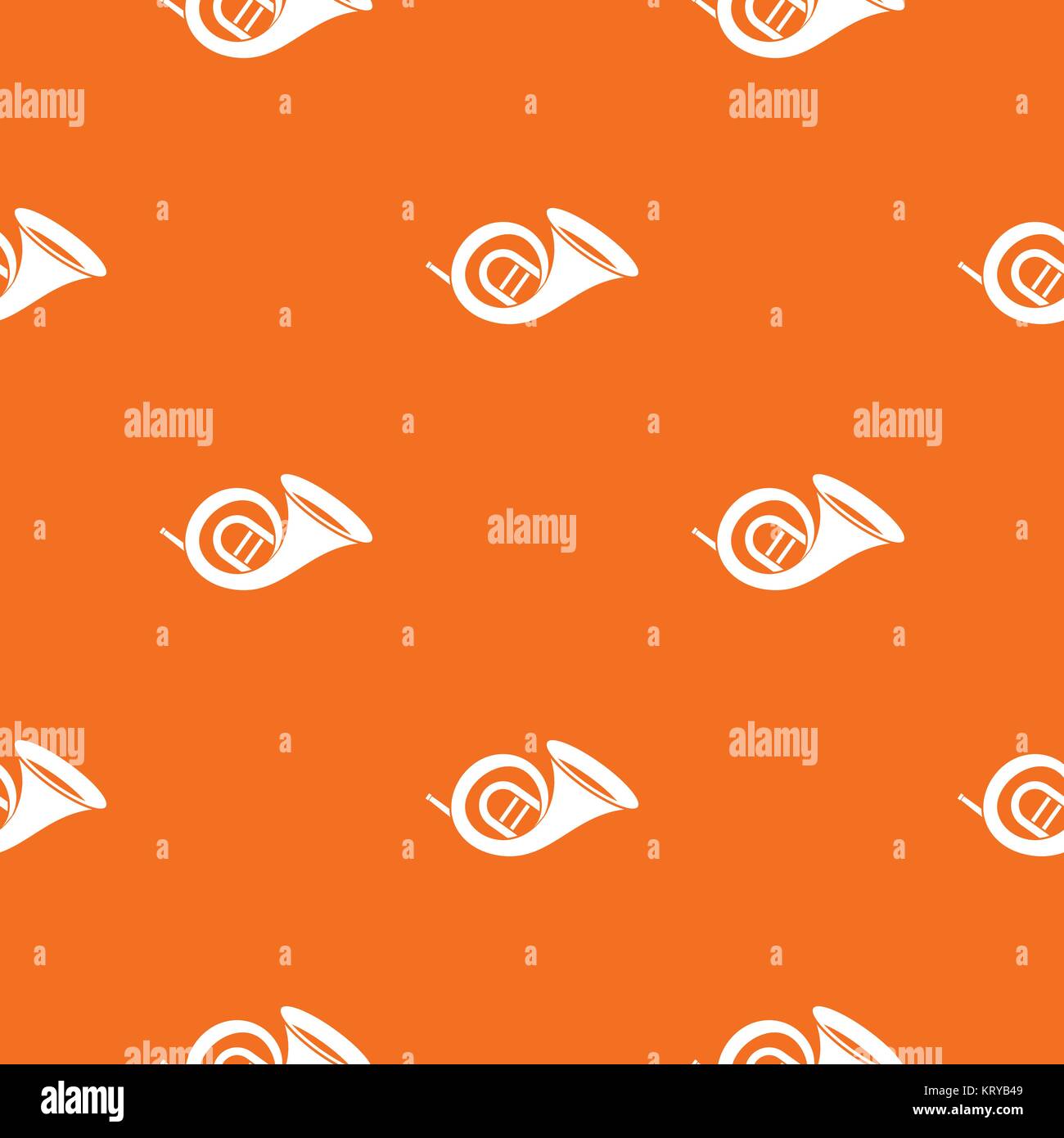 Waldhorn symbol Stock Vector Images - Alamy