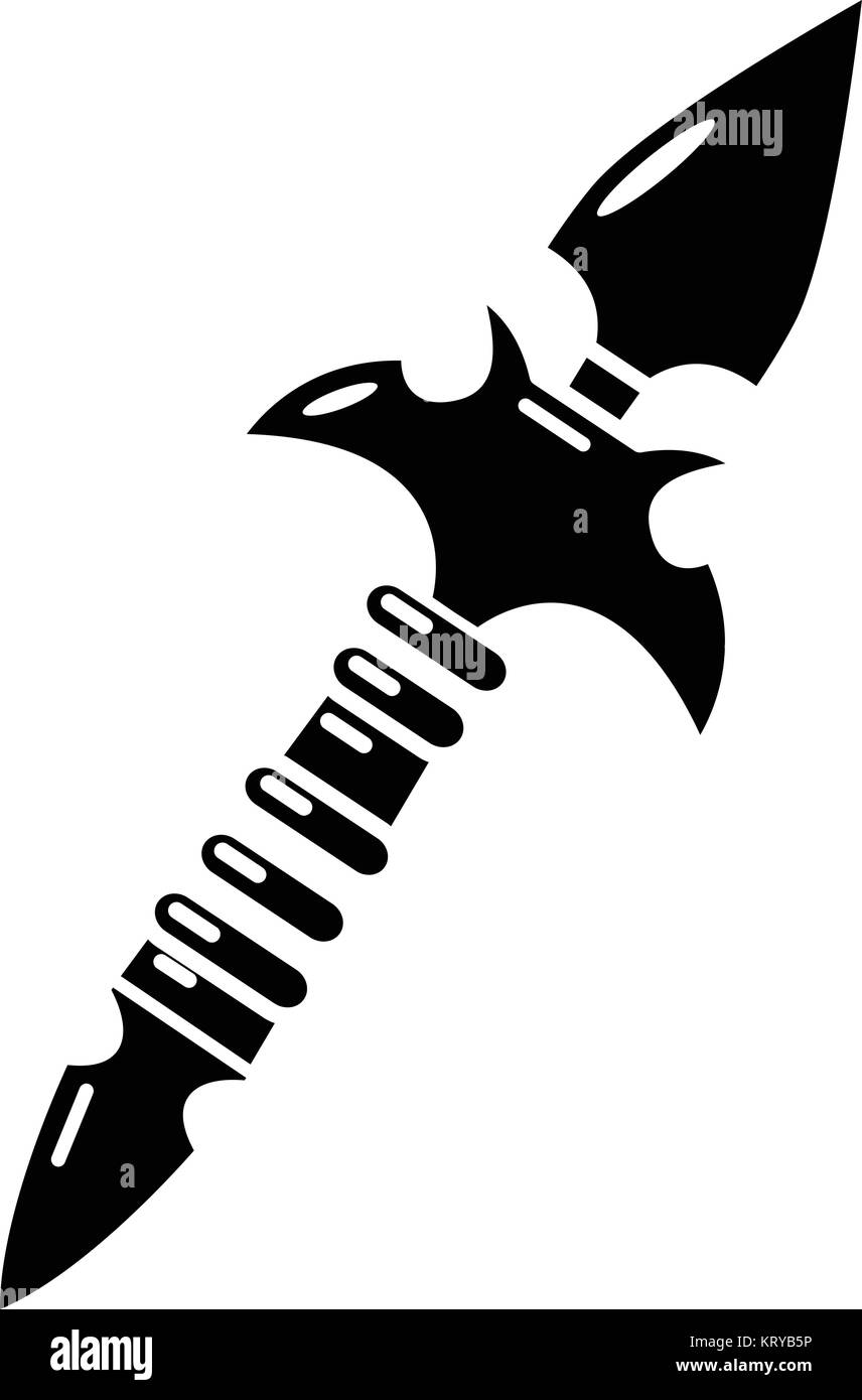 Spear war lance weapon Black and White Stock Photos & Images - Alamy