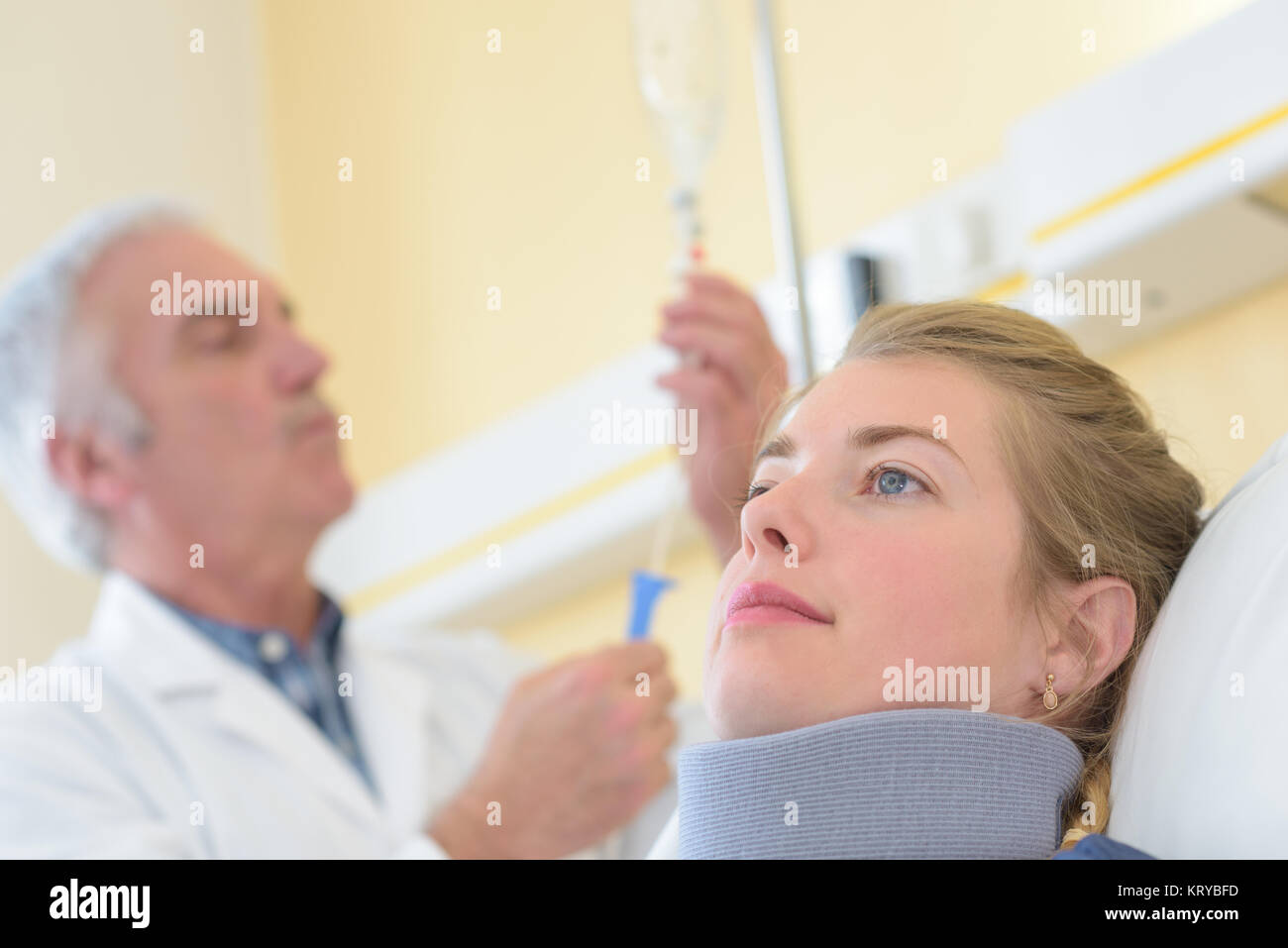 nurse checking perfusion Stock Photo - Alamy