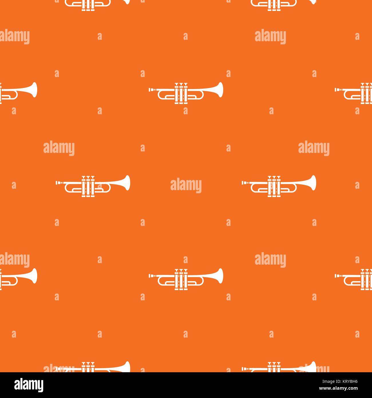 Brass trumpet pattern seamless Stock Vector Image & Art - Alamy