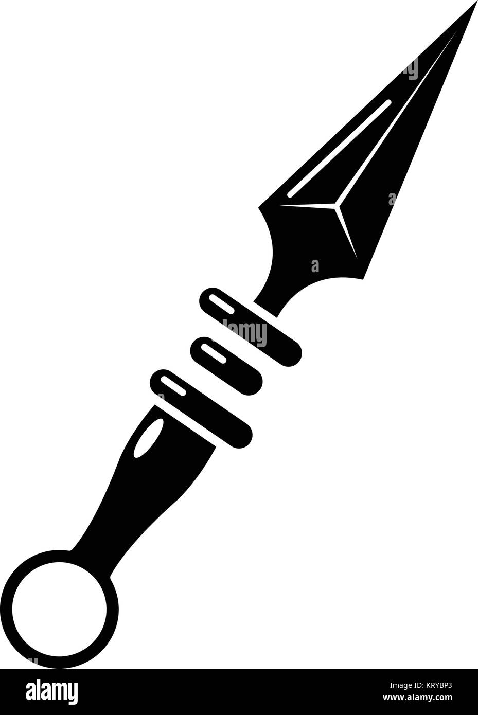 Dagger old icon, simple black style Stock Vector Image & Art - Alamy